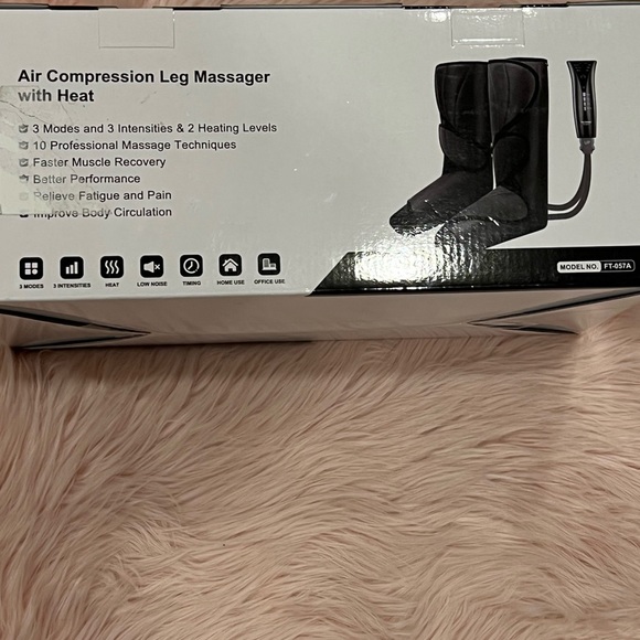 fit king | Other | Fit King Air Compression Leg Massager With Heat ...